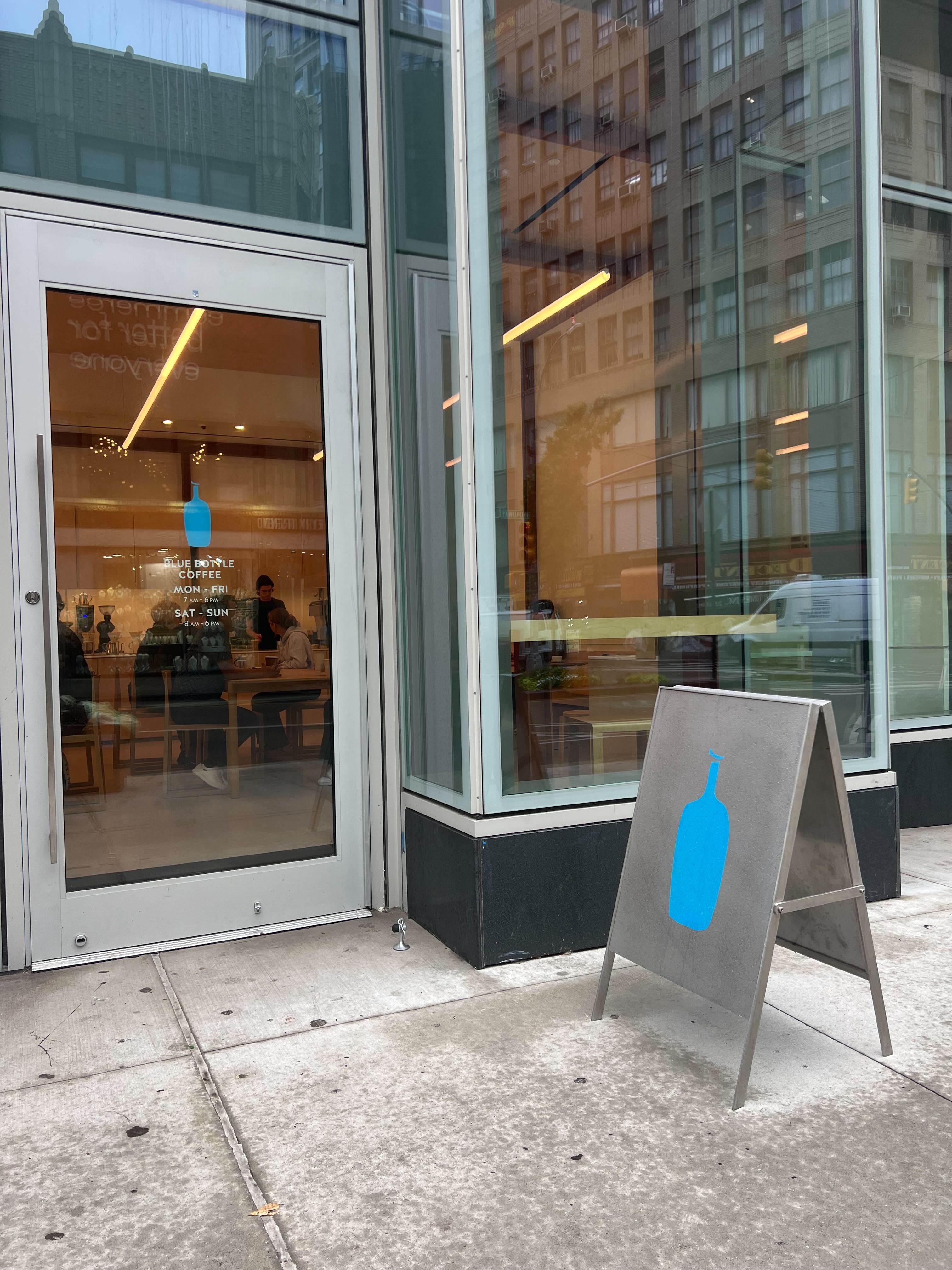 #3 Blue Bottle Flatiron NYC - Specialty Coffee – Signs and Mirrors