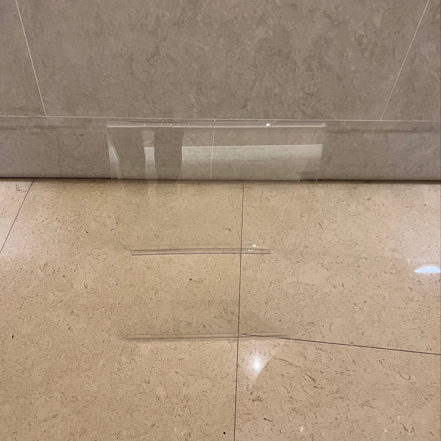 #009 - Transparent Acrylic A-Frame Sidewalk Sign – Signs and Mirrors