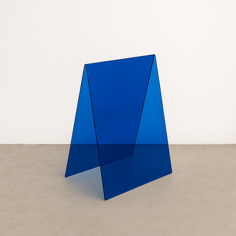 #005 - Mirrored Acrylic A-Frame Sandwich Board Sign – Signs and Mirrors