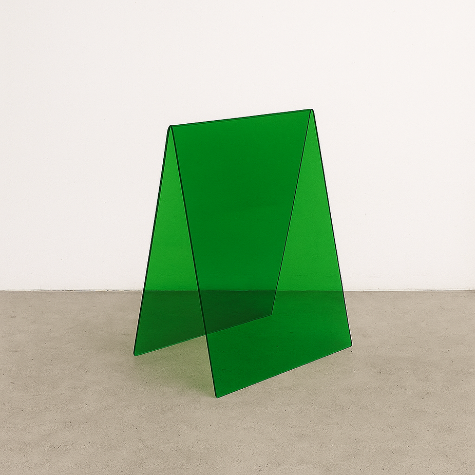 #009 - Transparent Acrylic A-Frame Sidewalk Sign – Signs and Mirrors