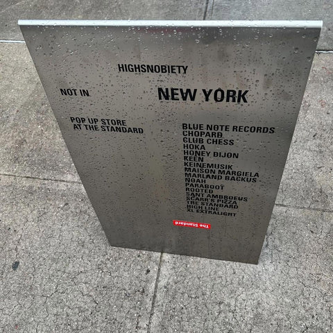 Brushed Stainless Steel A-Frame Sidewalk Sign | Premium 304 Steel Sign ...