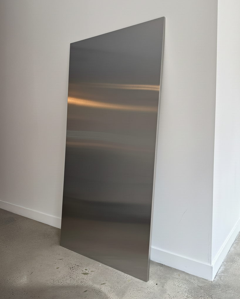 Oversized Stainless Steel Mood Board | Statement Piece – Signs and Mirrors