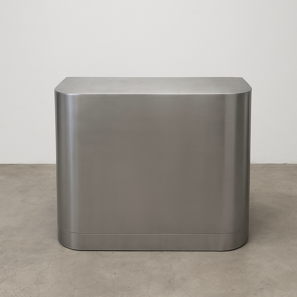 #020 - Stainless Steel Front Desk – Signs and Mirrors